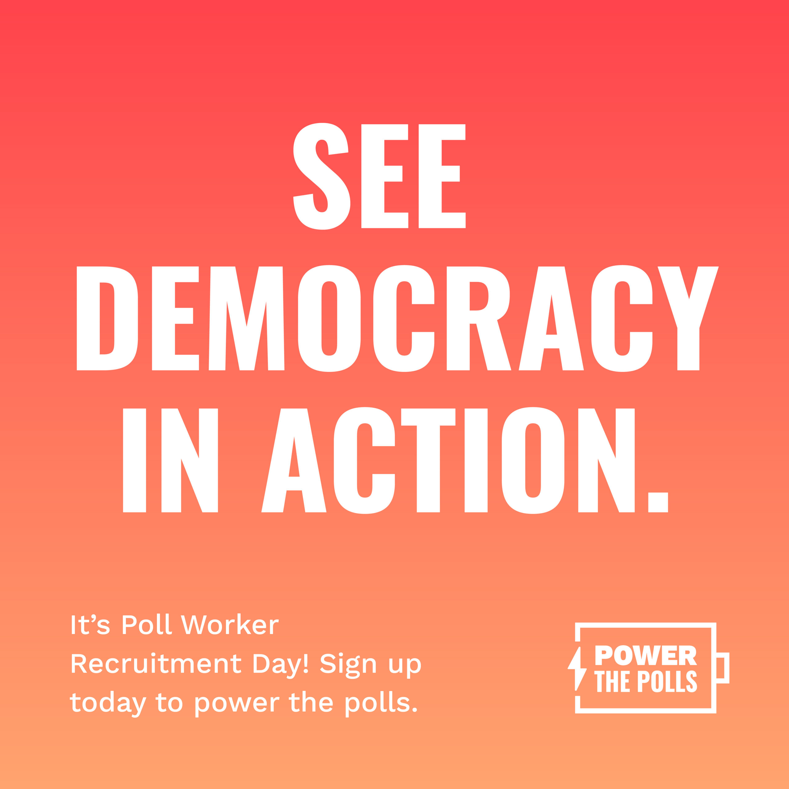 We’re Celebrating National Poll Worker Recruitment Day - UU the Vote